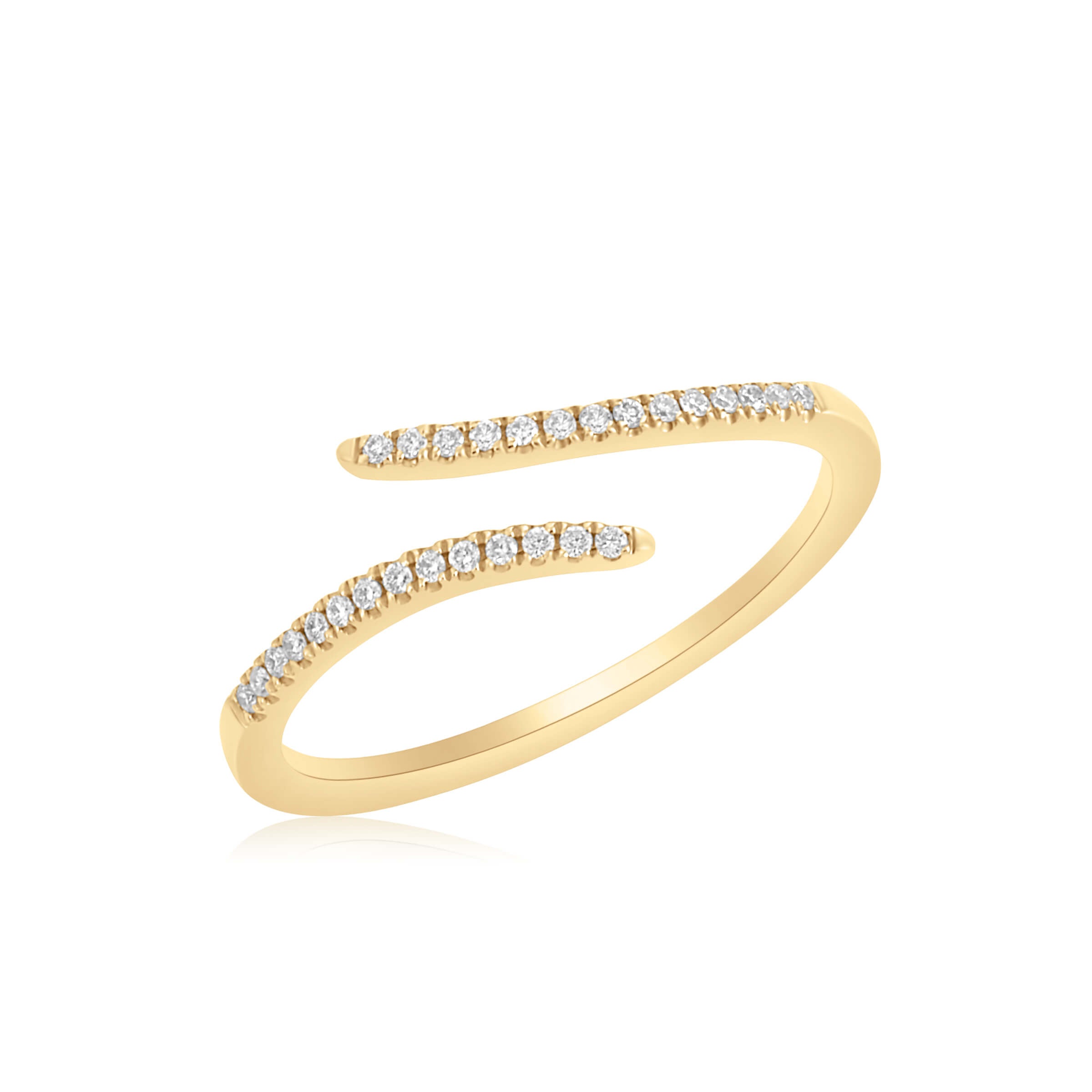 Diamond Twist Ring – Kimberly C Fine Jewelry